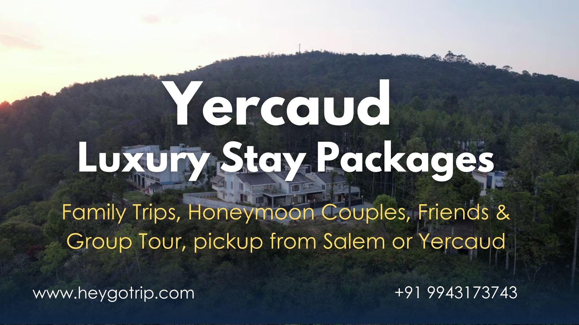 Yercaud Luxury Resort Stay Package - Heygotrip